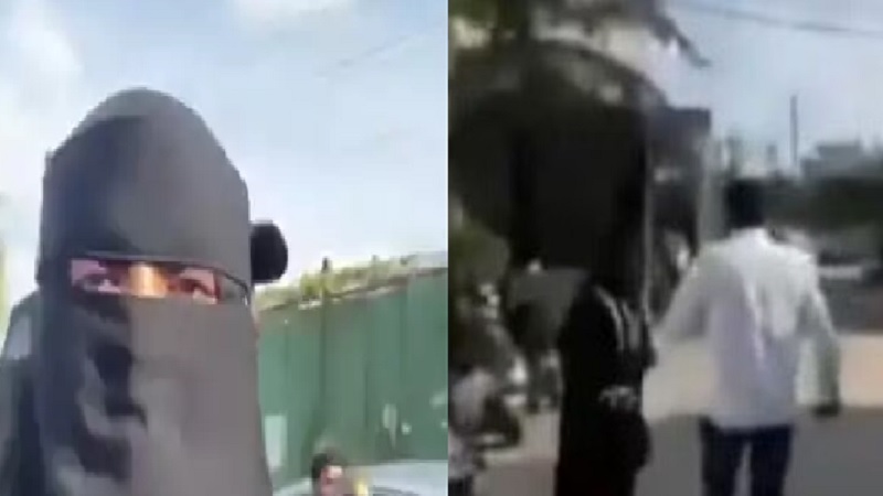 हिन्दू युवक के साथ घूमने पर मुस्लिम भीड़ ने महिला से की अभद्रता | Burqa ...