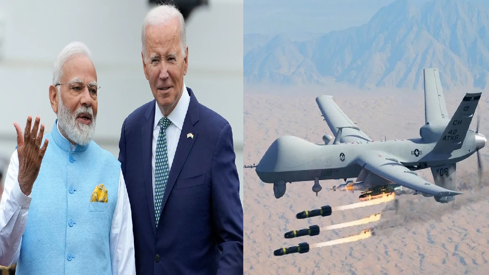 भारत ने अमेरिका से माँगे 'हंटर किलर' ड्रोन | india demand hunter killer ...