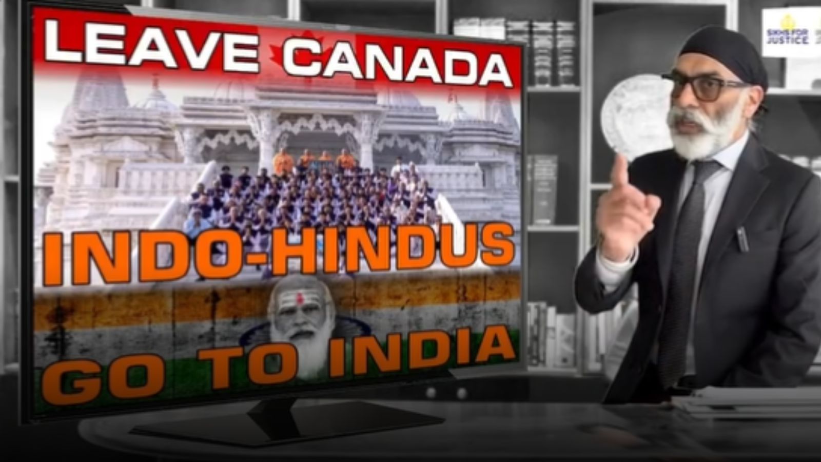 कनाडा में रह रहे हिंदुओं को आतंकी पन्नू ने दी धमकी | Khalistani ...