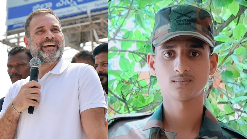बलिदान 'अग्निवीर' के परिवार को कुछ नहीं? राहुल गाँधी के झूठ में मत आइए ...