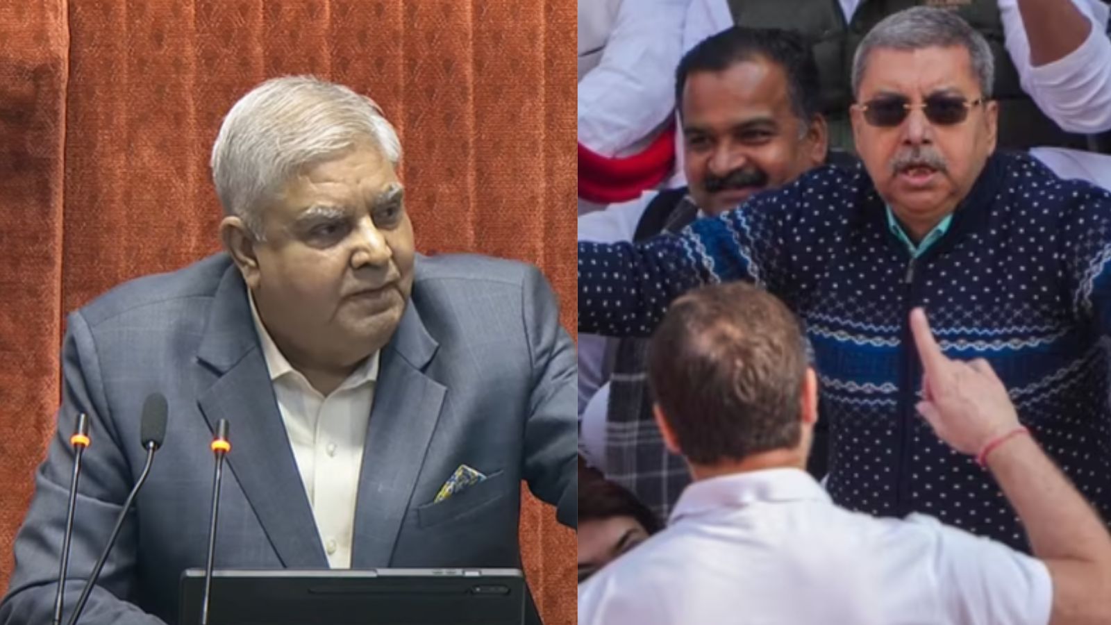 TMC सांसद ने उपराष्ट्रपति का बनाया मजाक, राहुल गाँधी बना रहे थे वीडियो ...