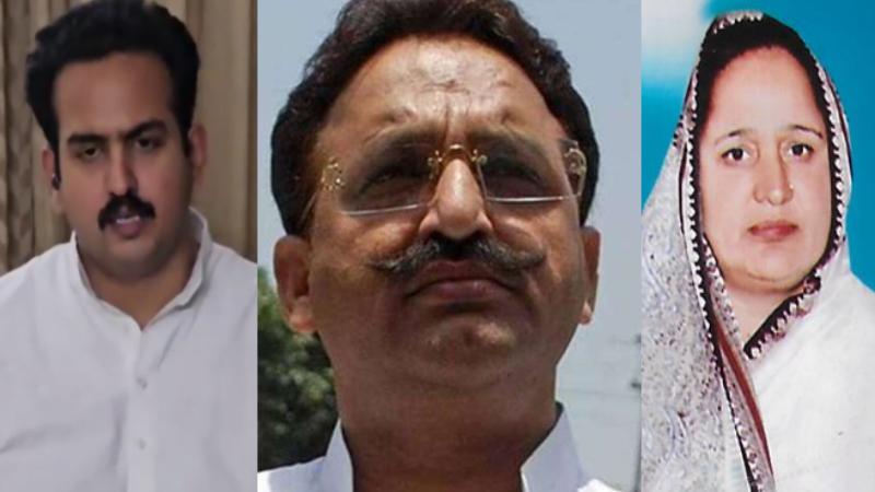 BJP के पूर्व MLA कृष्णानंद राय के घर आतिशबाजी, मुख्तार अंसारी की मौत को ...