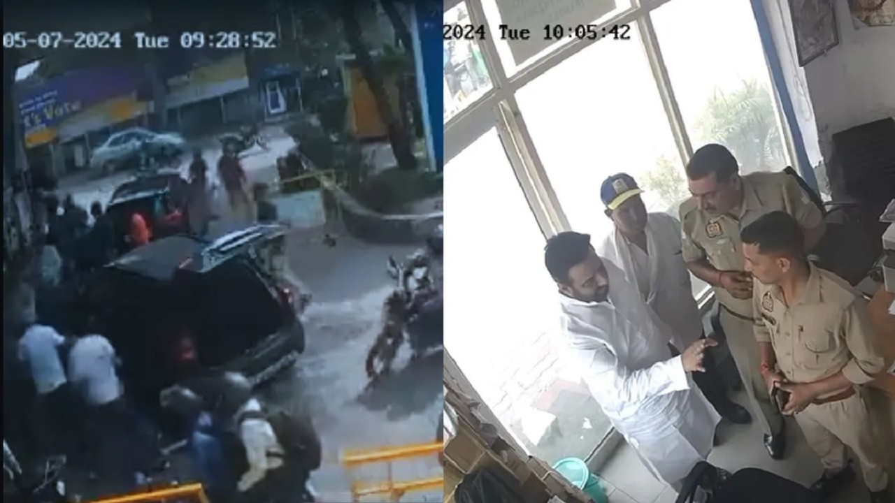 AAP विधायक अमानतुल्लाह खान के बेटे अनस की गुंडागर्दी, पेट्रोल पंप कर्मियों को पीटा, बाप-बेटे पर ...