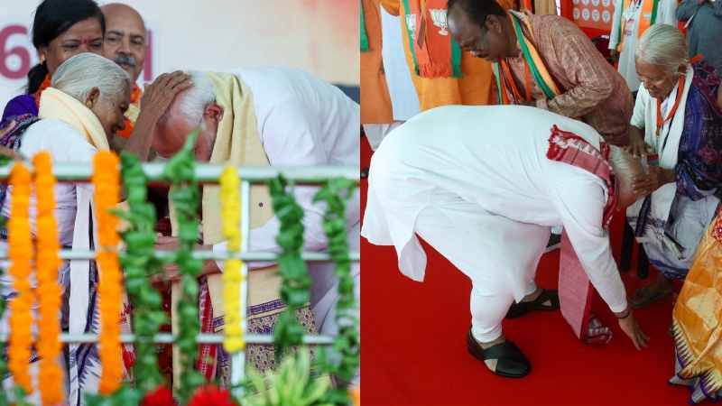 कभी स्कूल नहीं गईं लेकिन आज उन पर होती है Ph.D: PM मोदी ने छुए पाँव, कौन हैं ओडिशा की पूर्णमासी ...