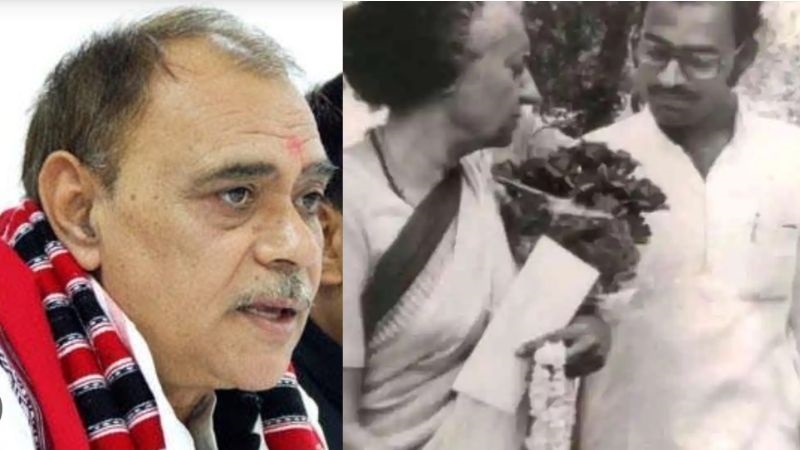 मर गए भोला पांडेय, इंदिरा की रिहाई के लिए प्लेन हाइजैक: कॉन्ग्रेस ने ...