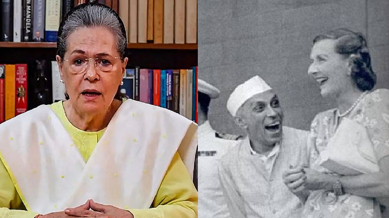 इतिहासकार रिजवान कादरी ने सोनिया गाँधी से की नेहरू-एडविना के पत्रों की वापसी की माँग, 2008 में ...