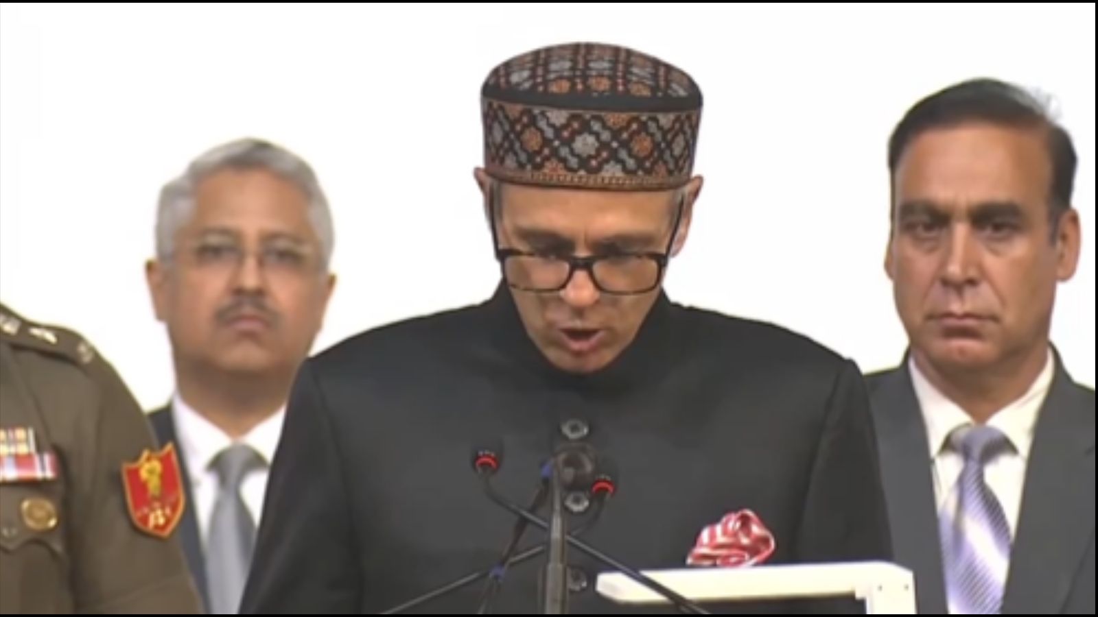 उमर अब्दुल्ला बने जम्मू कश्मीर के मुख्यमंत्री, कॉन्ग्रेस सरकार में ...