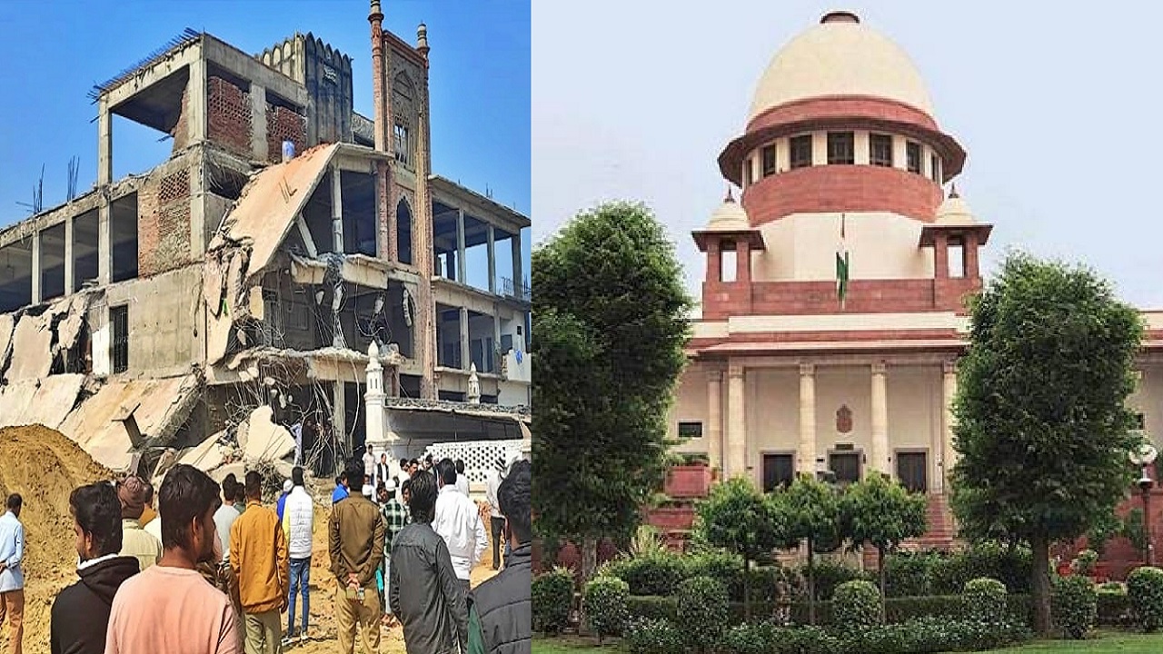 कुशीनगर मस्जिद पर UP पुलिस- प्रशासन ने चलाया बुलडोजर, SC ने भेजा ...