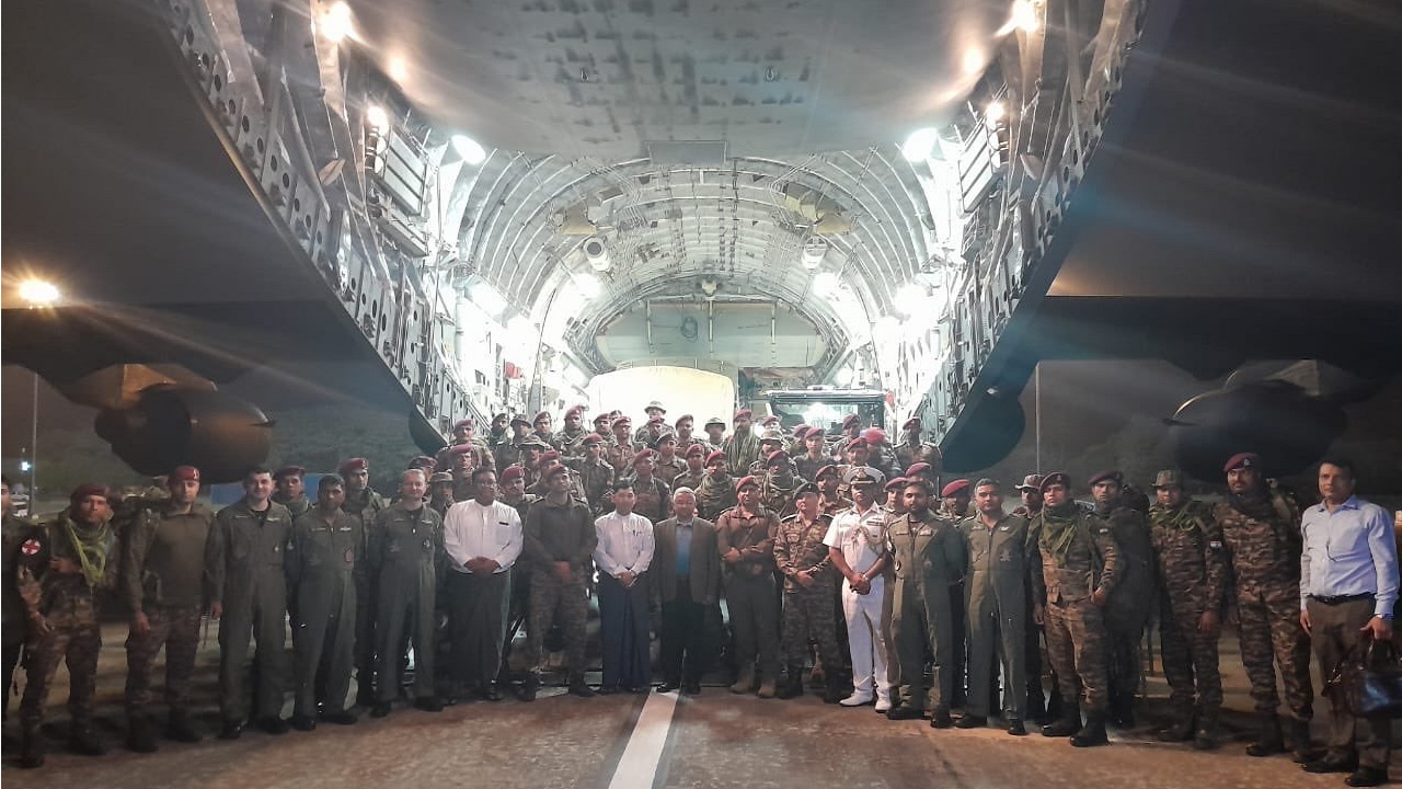 म्यांमार भूकंप में 1600+ की मौत, 'ऑपरेशन ब्रह्मा' से भारत पहुँचा रहा ...