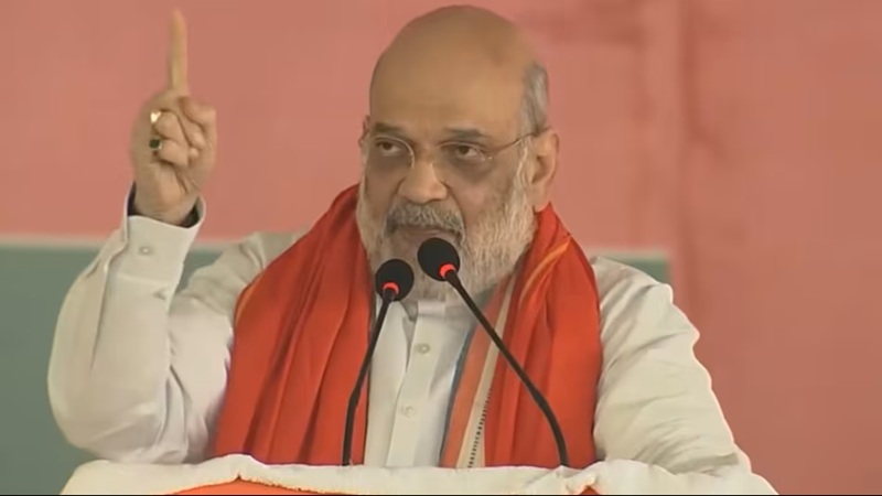 बिहार चुनाव में गृहमंत्री अमित शाह बोले- NDA को वोट दो, विकास चुनें ...
