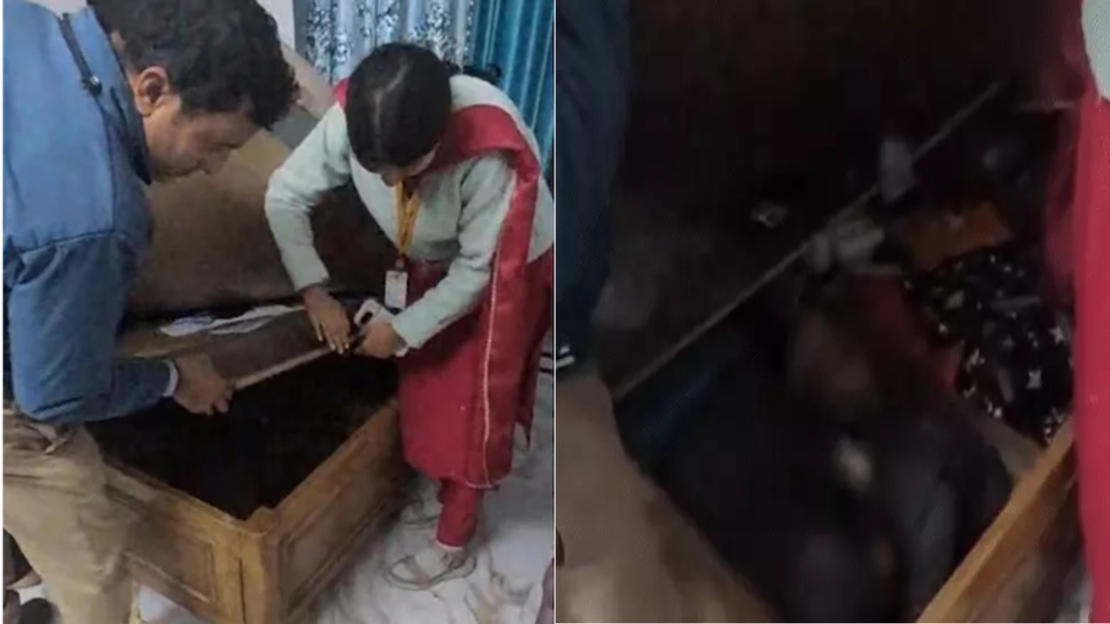 असम के गुवाहाटी में अमरीन अख्तर लस्कर के घर से 13 साल की बच्ची का ...
